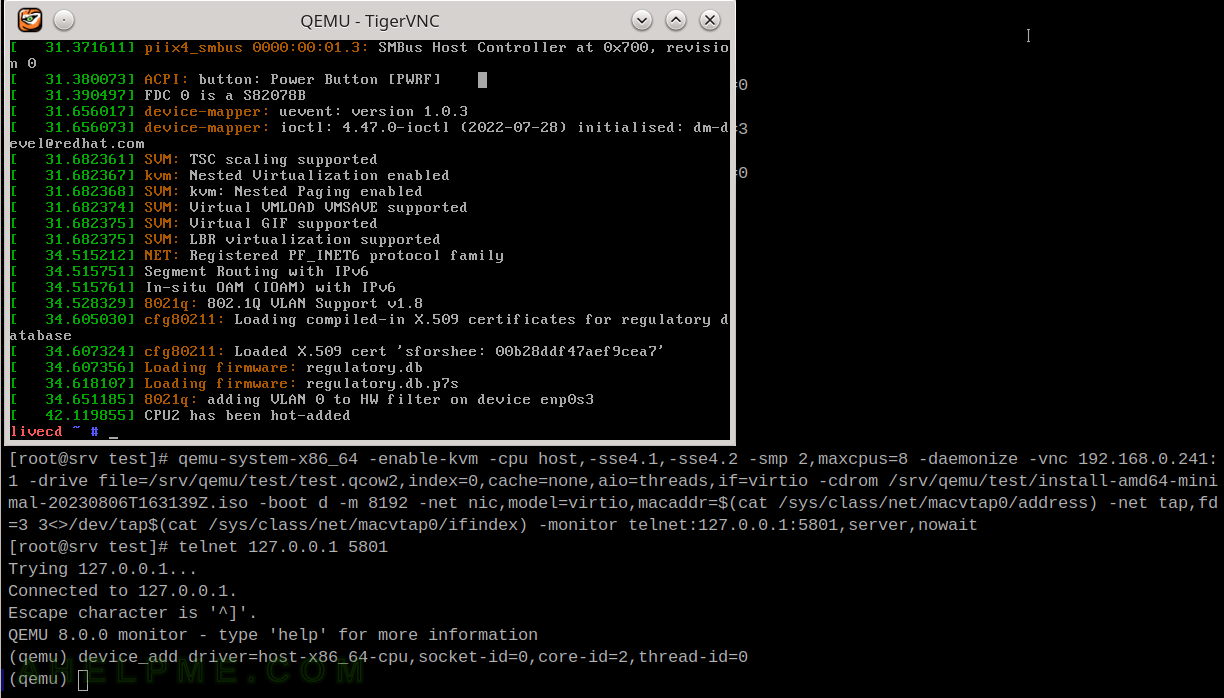 QEMU 8 0 CPU Emulations Enable disable Flags instruction QEMU 8 0 CPU Emulations Enable disable Flags instruction